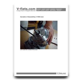 How to repair a Tongxin hub motor? | V-fiets